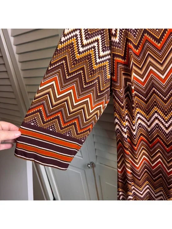 Mlle Gabrielle | Dresses | Mlle Gabrielle Plus Size 2x Chevron Print ...